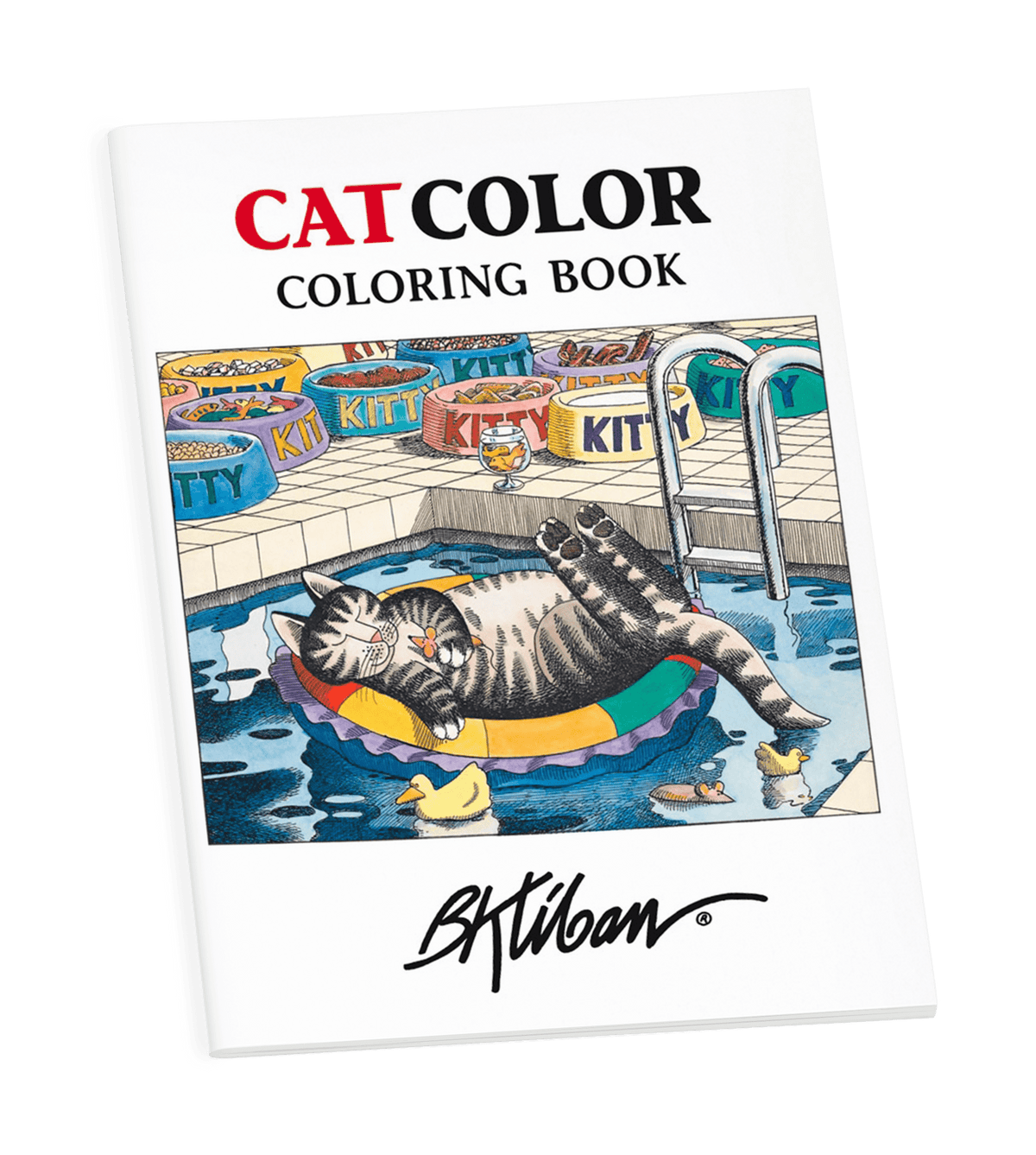 Pomegranate - B. Kliban CatColor Coloring Book | PMA Store at the ...