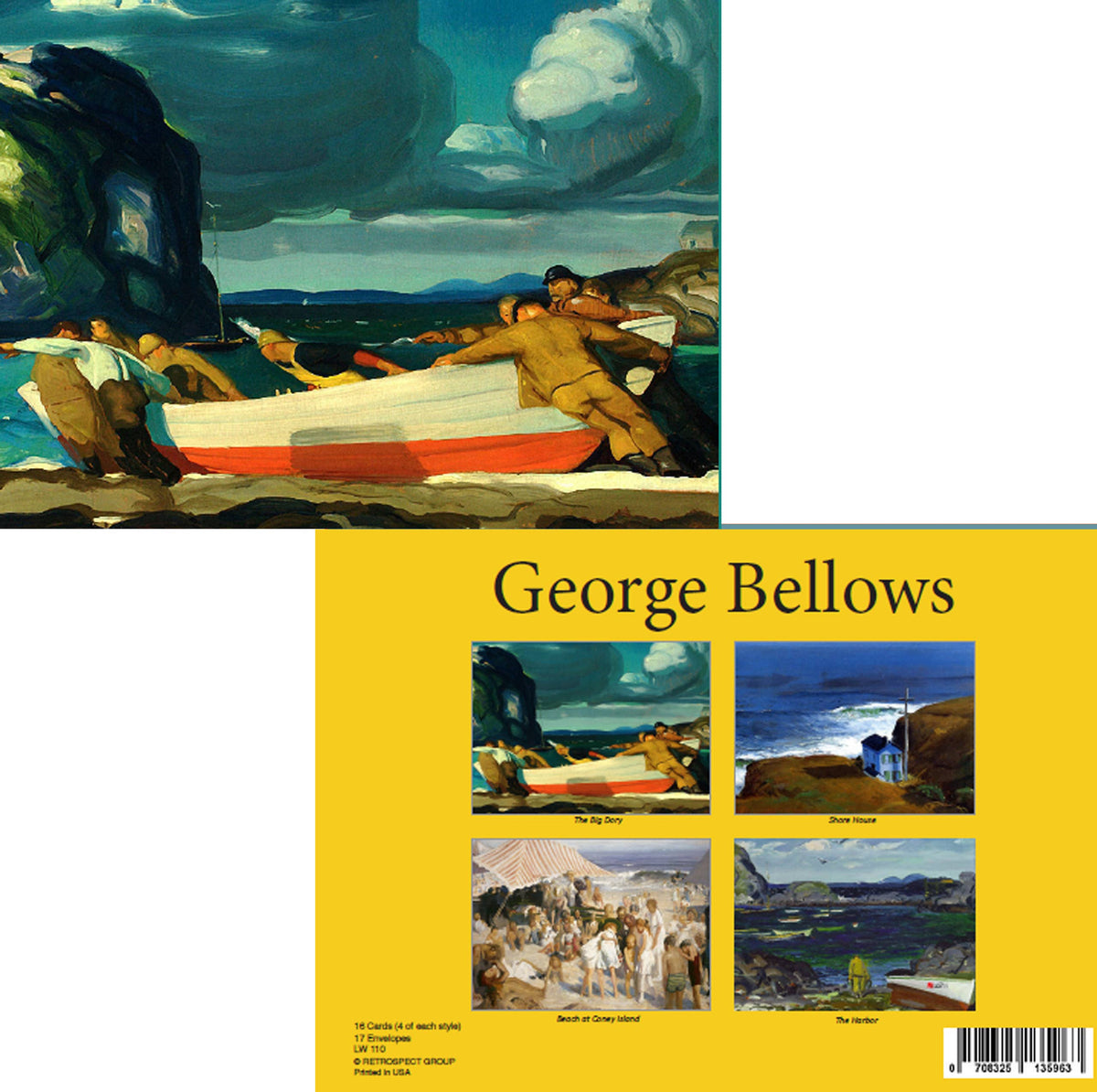 The Retrospect Group Collection - George Bellows Notecard - Boxed Set ...