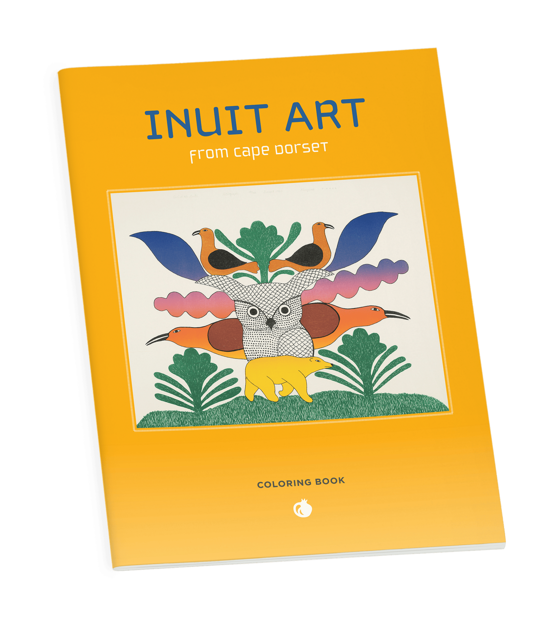 Pomegranate - Inuit Art from Kinngait Coloring Book | PMA Store at the ...